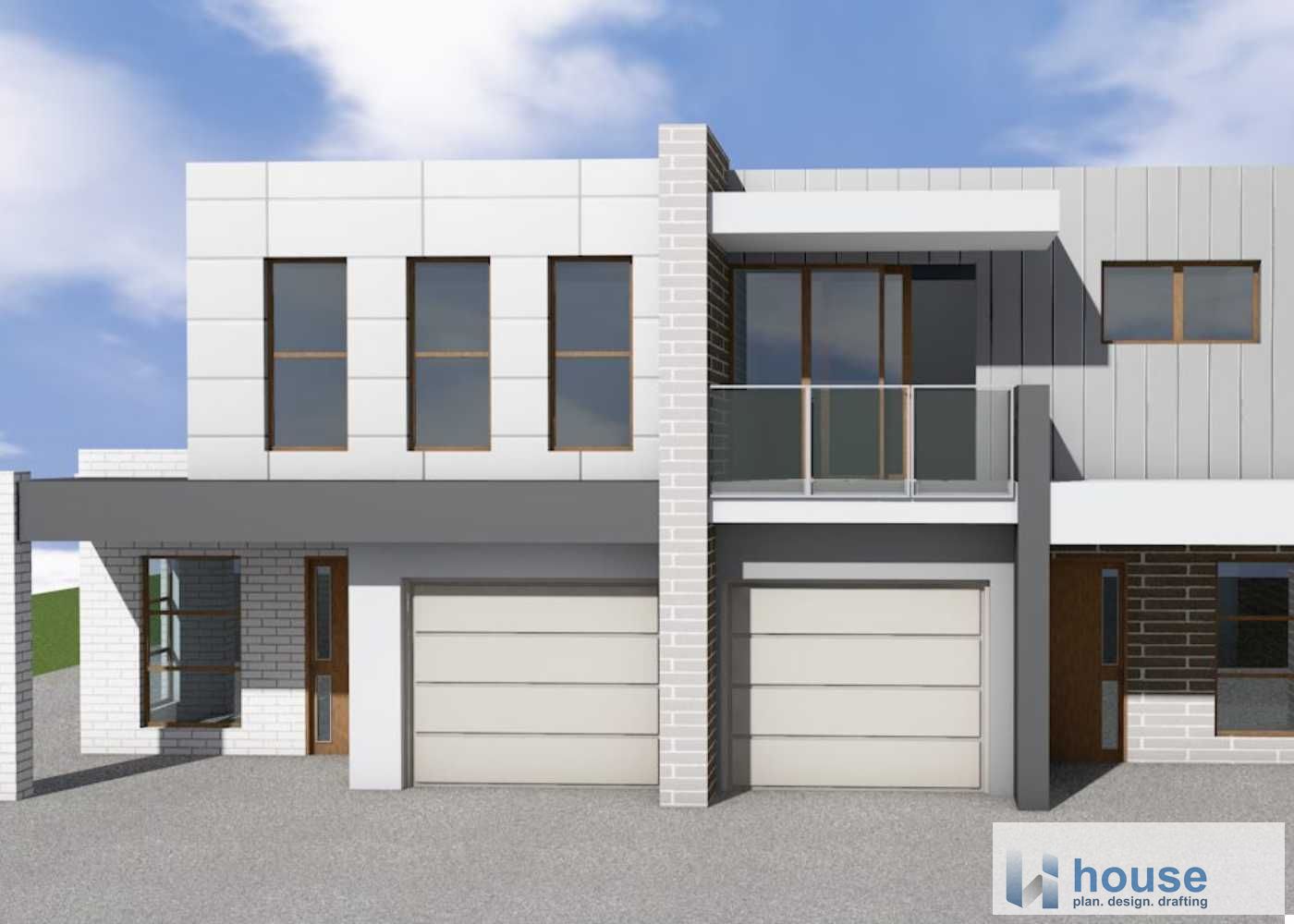 Sutherland Duplex - House Plan Design